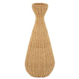 Simple Weave Abaca Vase - Distinctive Designs