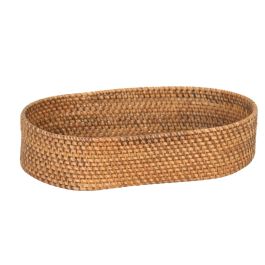Oval Open Basket with Wood Bottom - Distinctive Designs
