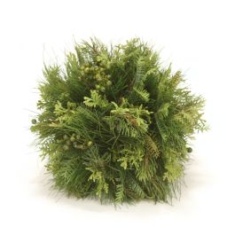 Cedar Pine Ball with Green Berries - Distinctive Designs